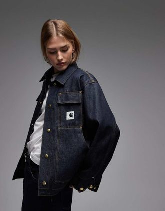 Carhartt Work in Progress OG Arctic - Feste Jeansjacke in Blau, Kombiteil