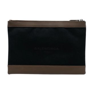 Balenciaga Pre-owned Canvas Pouch - - Pre-owned - Damen - Schwarzk - ONE SIZE