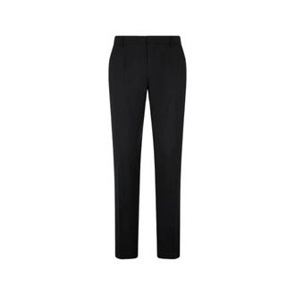 Roberto Cavalli Ma&szlig;geschneiderte Wollhose Gerader Schnitt - - Trousers - Herren - Schwarzk - M