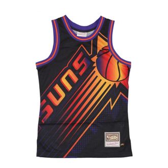 Mitchell & Ness NBA Big Face Basketball Tank Top - - Sport - Herren - Schwarzk - XL
