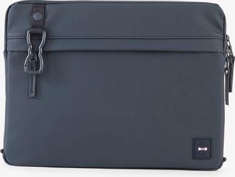 Eden Park Pochette Dordinateur En Gomme Bleu Fonc&eacute; Old Ref