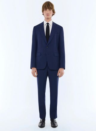 Fursac Costume droit en natt&eacute; de laine - Taille 44 - Homme