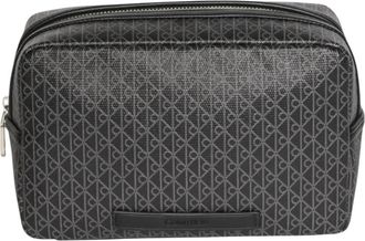 Calvin Klein Emblem Coated Dopp Kit - - Bags - Herren - Schwarzk - ONE SIZE