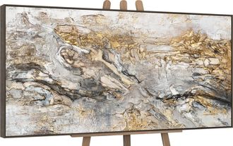 Yohji Yamamoto Art XXL Abstrakt Acryl Luxus Design Gemälde auf Leinwand mit Rahmen glühen handgemalte Wandbilder Wohnzimmer modern Wohndekor Bilder echte Kunst 200x1