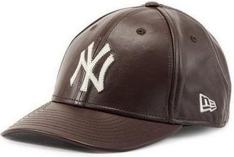 New Era Casquette logo en cuir