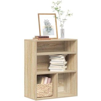 vidaXL Biblioth&egrave;que ch&ecirc;ne sonoma 60x30x71,5 cm bois ding&eacute;nierie Vidaxl
