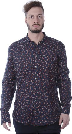 Daniele Alessandrini Homme, Chemises, Multicolore, Taille: 2XL Camicia Basica Collo Piccolo