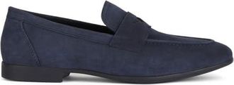 Geox Homme U Sapienza A Mocassins, Bleu Marine, 44 EU