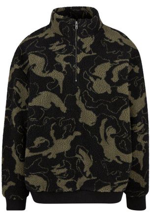 Urban Classics Sweater Urban Classics Oversized Pattern Teddy Troyer (1-tlg)