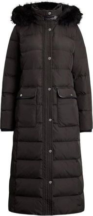 Ralph Lauren Femme, Manteaux, Noir, Taille: 42 FR FF Trim Puffer 45