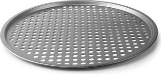 Lacor 68470 - Pizzaform, perforiertes Pizzabackblech, Antihaftform, Delize Collection, PFOA-frei, Backofen-, K&uuml;hl- und Gefrierschrankgeeignet, Kohlenstoffst