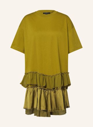 AllSaints Allsaints Jerseykleid Feyre Im Materialmix gruen