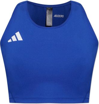 adidas Femme, Sport, Bleu, Taille: 34 FR Adizero Essentials Crop Top