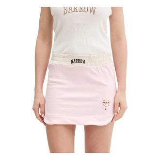 Barrow Baumwoll-Minikleid - - Skirts - Damen - Rosa - S