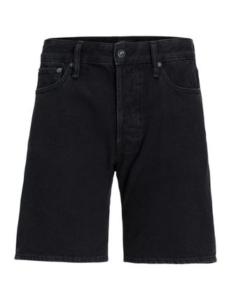 Jack & Jones Herren Jjichris Jjcooper Shorts SBD 981 Shorts, Black Denim, M