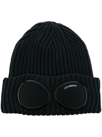 C.P. Company bonnet &agrave; d&eacute;tail de lunettes signature - Gris