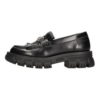 Karl Lagerfeld Ledermokassins - - Shoes - Damen - Schwarzk - 37 EU