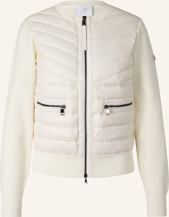 Bogner Hybrid-Strickjacke Zilly weiss