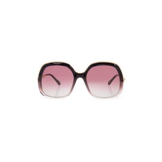 Chlo&eacute; Sonnenbrille - - Accessories - Damen - Rot - 56 MM