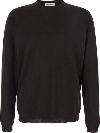 Goes Botanical Goes Botanical, Homme, Pulls, Brun, Taille: XL Pull Ras du Cou avec Épaules Tombantes