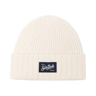 MC2 Saint Barth Sheldon Beanie - - Accessories - Herren - Wei&szlig; - ONE SIZE