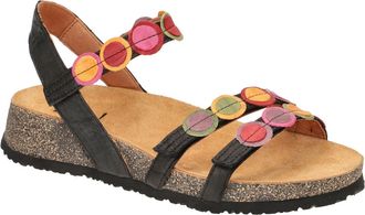 Think Sandale Think Koak Sandale schwarz bunte Punkte 322