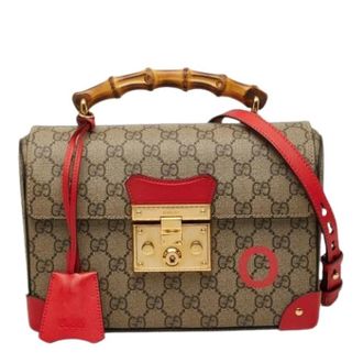 Gucci Sac bandouli&egrave;re vintage Pre-owned - Femme - Pre-owned - Beige - Taille: ONE Size
