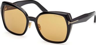 Tom Ford Damen, Accessories, Braun, 58 MMGr&ouml;&szlig;e