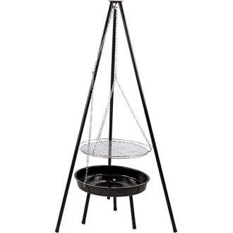 Dema Dema - Dreibein Grill Cordoba Standgrill Schwenkgrill Camping Dreibeingrill 50x165 cm