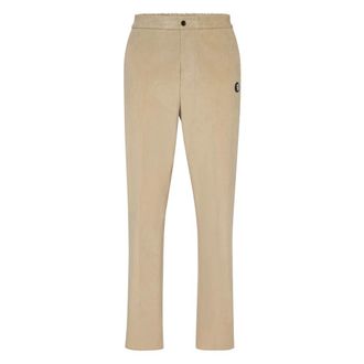 Billionaire Boys Club Homme, Pantalons, Beige, Taille: 2XL Pantalon de jogging en velours c&ocirc;tel&eacute; coupe d&eacute;contract&eacute;e