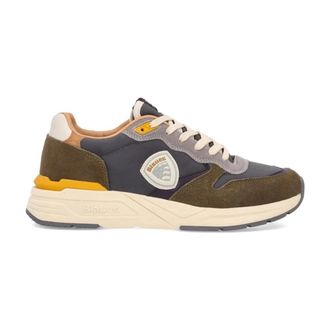 Blauer Polizei Sneaker - - Shoes - Herren - Gr&uuml;n - 45 EU