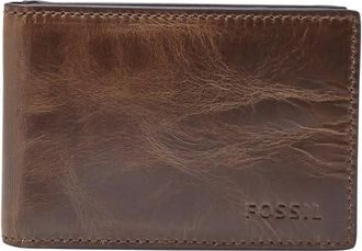Fossil Herren Derrick Leder Geldscheinklammer L = 10 cm x B = 1,5 cm x H = 7 cm