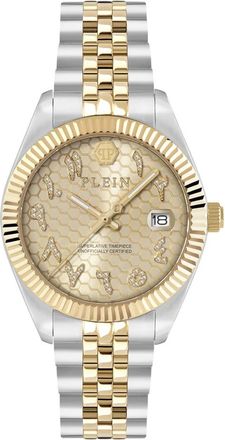 Philipp Plein Femme, Accessoires, Jaune, Taille: ONE Size Date Superlative 34mm
