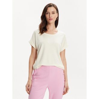 Only T-Shirt Moster 15106662 &Eacute;cru Regular Fit