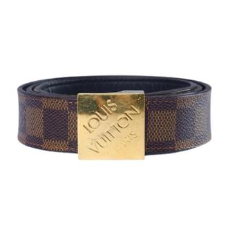 Louis Vuitton Pre-owned Canvas Belt - - Pre-owned - Damen - Braun - ONE SIZE