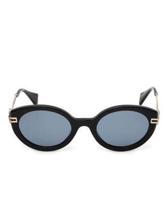 Vivienne Westwood round-frame sunglasses - Schwarz