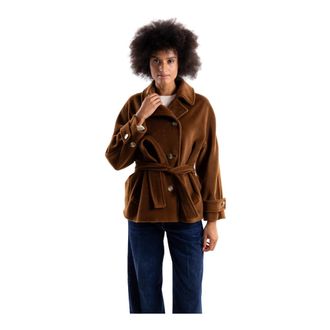 Marella Mllbalco Mantel - - Coats - Damen - Braun - S