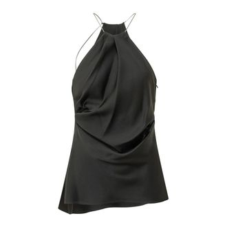Victoria Beckham Damen, Blusen & Hemden, Schwarzk, XSGr&ouml;&szlig;e