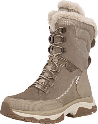 Rieker Damen W3972 Schn&uuml;rstiefel, beige 64, 39 EU