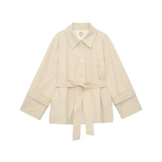 Ines De La Fressange Damen, M&auml;ntel, Beige, MGr&ouml;&szlig;e