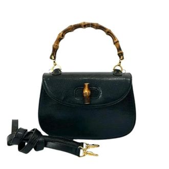 Gucci Mini sac en cuir Pre-owned - Femme - Pre-owned - Noir - Taille: ONE Size