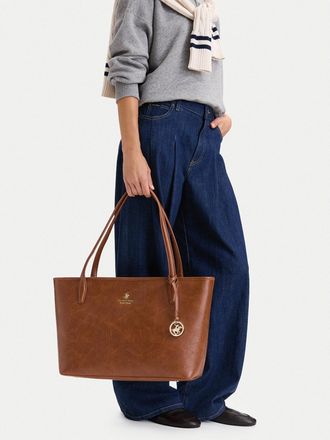 Beverly Hills Polo Club Handtasche Beverly Hills Polo Club CEO-BHPC-L-013-10 Braun