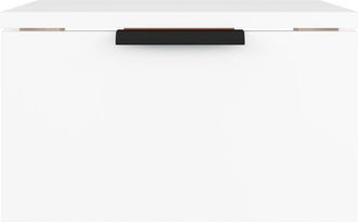 Generic Wandmontierter Nachttisch, Schwebender Nachttisch f&uuml;r Schlafzimmer, Wandmontierter Beistelltisch mit Schublade Zum Organisieren von Essentials und Dek