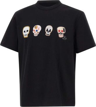 Paul Smith Homme, Tops, Noir, Taille: M Skulls T-Shirt
