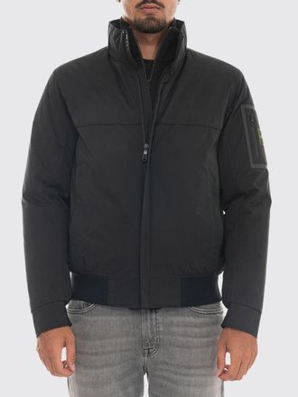 HUGO BOSS Gepolsterte Bomberjacke OW-Jadon aus wasserabweisendem Polyester