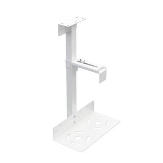 Generico Support CPU dordinateur sous le bureau : support pour PC mural avec largeur et hauteur r&eacute;glables | Support de bo&icirc;tier en m&eacute;tal durable pour le stockag