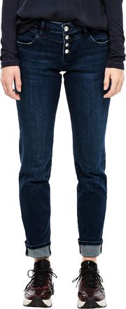 s.Oliver Damen 14.910.71.5881 Skinny Jeans,, per pack Blau (Indigo Denim Stretch 56Z4), 34/L30 (Herstellergröße: 34/30)