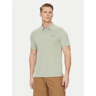Columbia Poloshirt Nelson Point 1772721 Gr&uuml;n Regular Fit