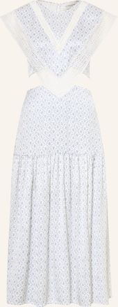 Claudie Pierlot Claudie Pierlot Satinkleid Mit Cut-Outs blau