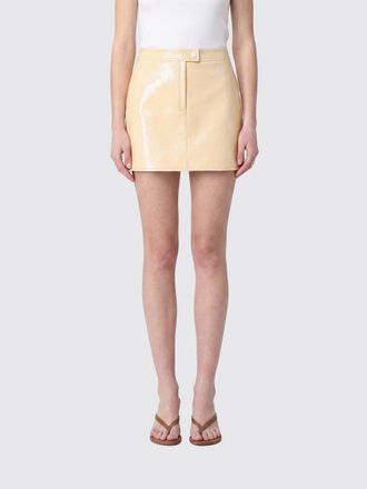 Courr&egrave;ges Jupe Femme couleur Orange